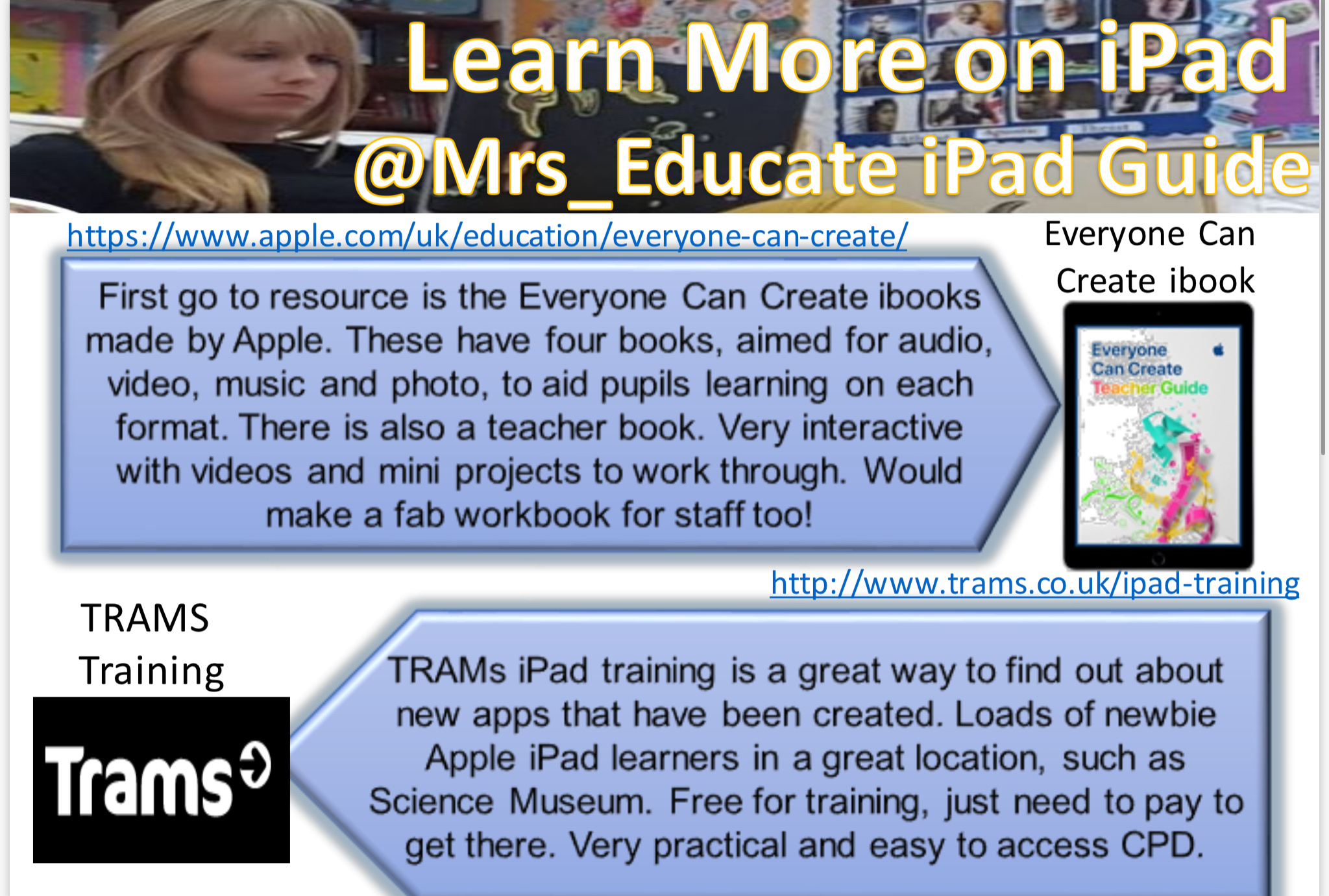 Learning more on iPad – Mrs. Educate